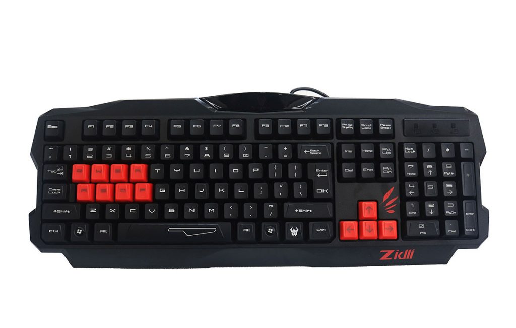 Gaming Keyboard Zidli ZK100-2 | VHC - Máy Tính | Laptop Chính Hãng